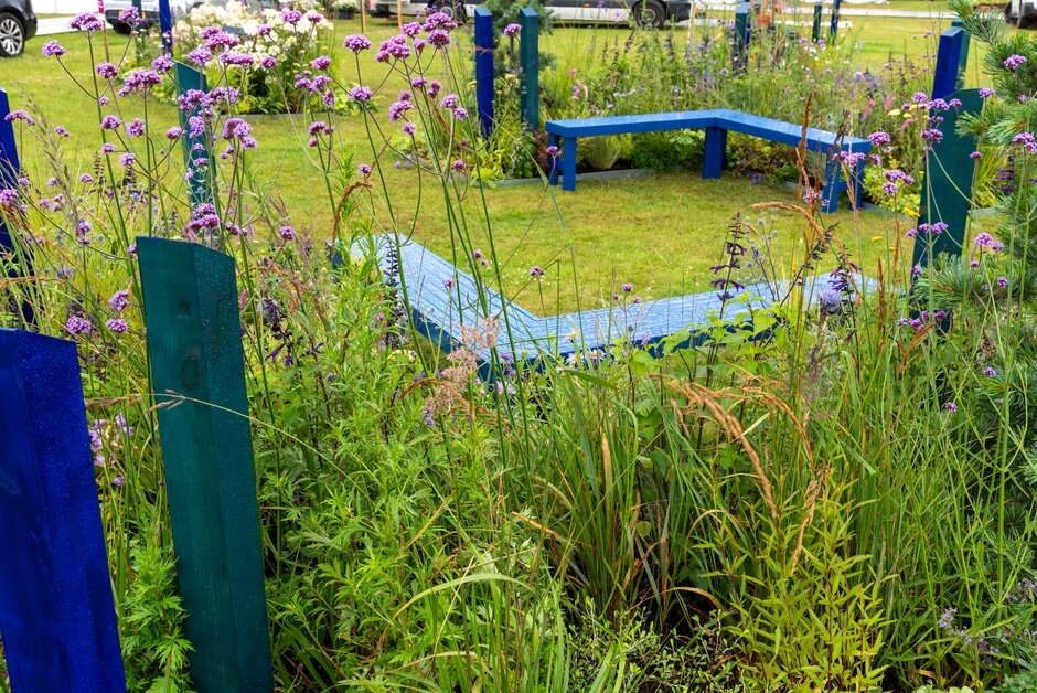 The RHS and BBC Northern Star Garden at RHS Flower Show Tatton Park ...