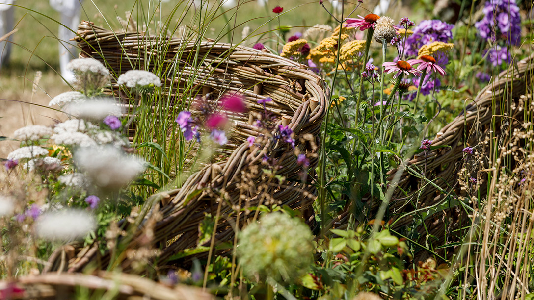 RHS Rose Tea Garden | RHS Hampton Court Palace Garden Festival 2022 / RHS
