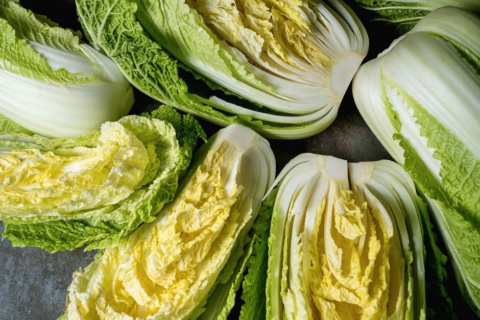 Chinese Cabbage Size