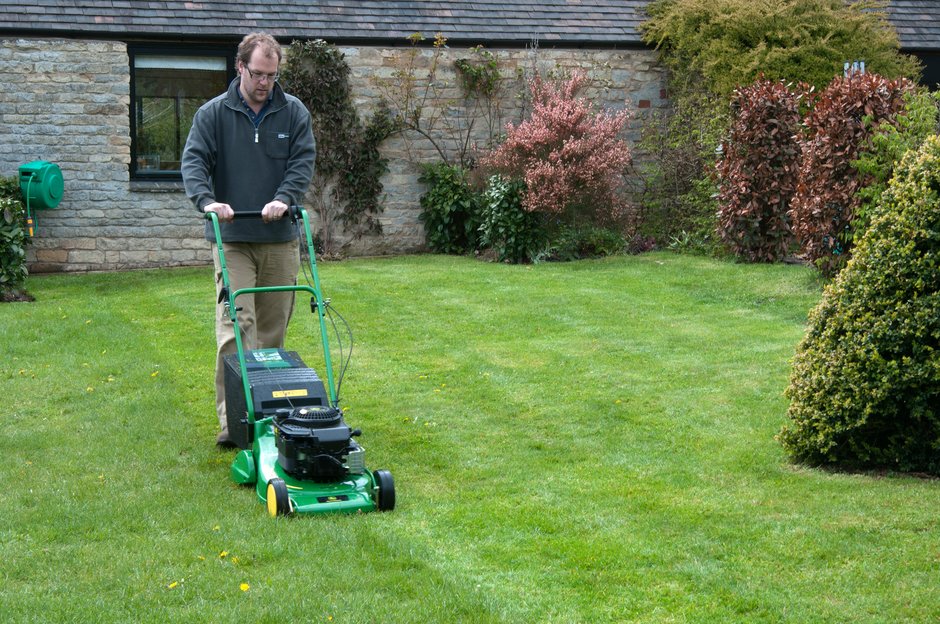 Mowing The Lawn Safely