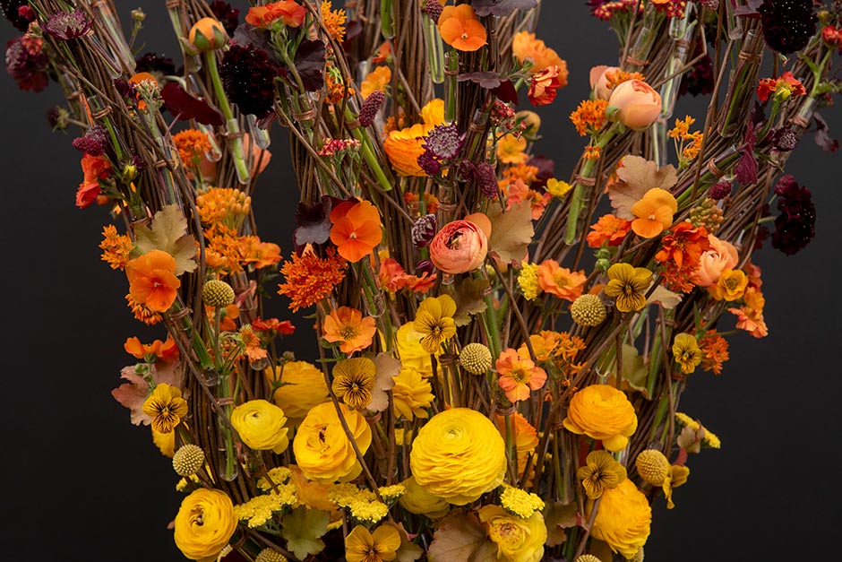 Reflective Floral Designs Flower Show