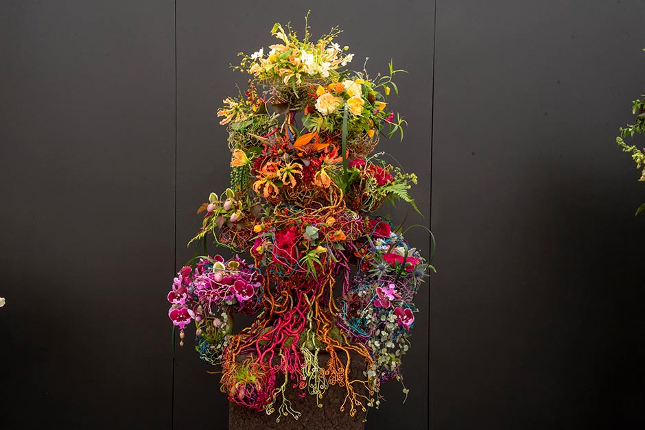 Reflective Floral Designs Flower Show