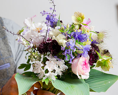 Advice on how to create a bouquet with experts from RHS Hampton Court ...